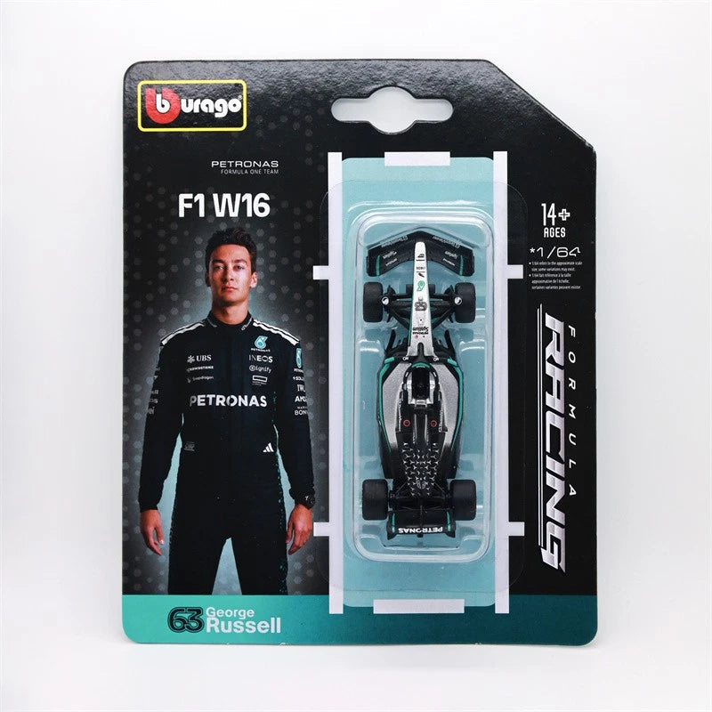 George Russell #63 - Mercedes W16 2025 // 1:64 Scale Model – 1lessidiot