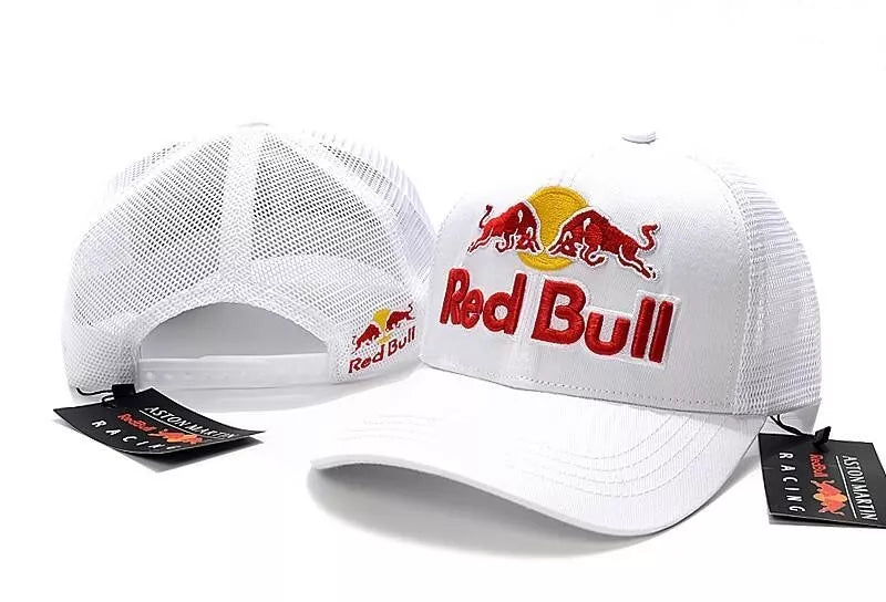 Redbull White Trucker Cap – 1lessidiot